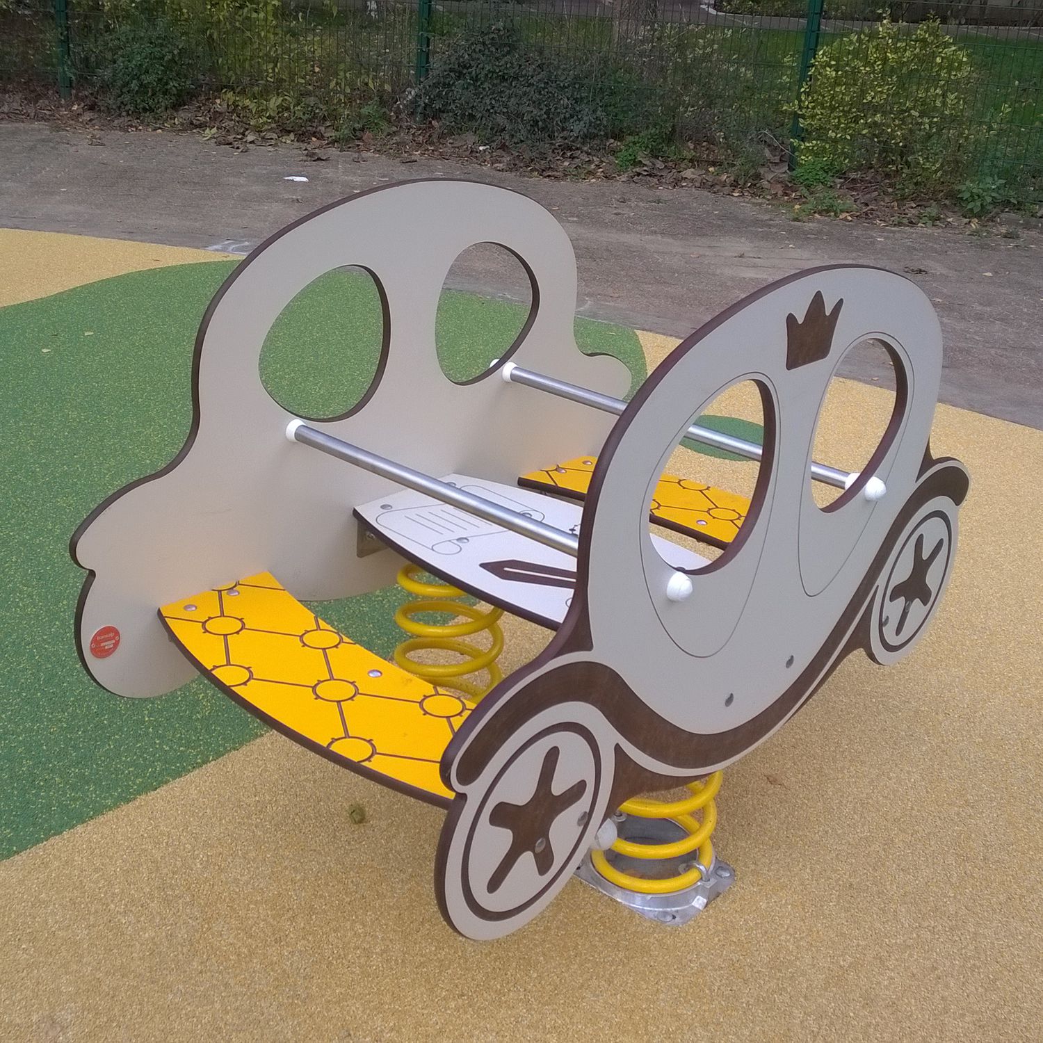 Metal spring rocker - LE CAROSSE - Transalp - HPL / transport / 1-seat