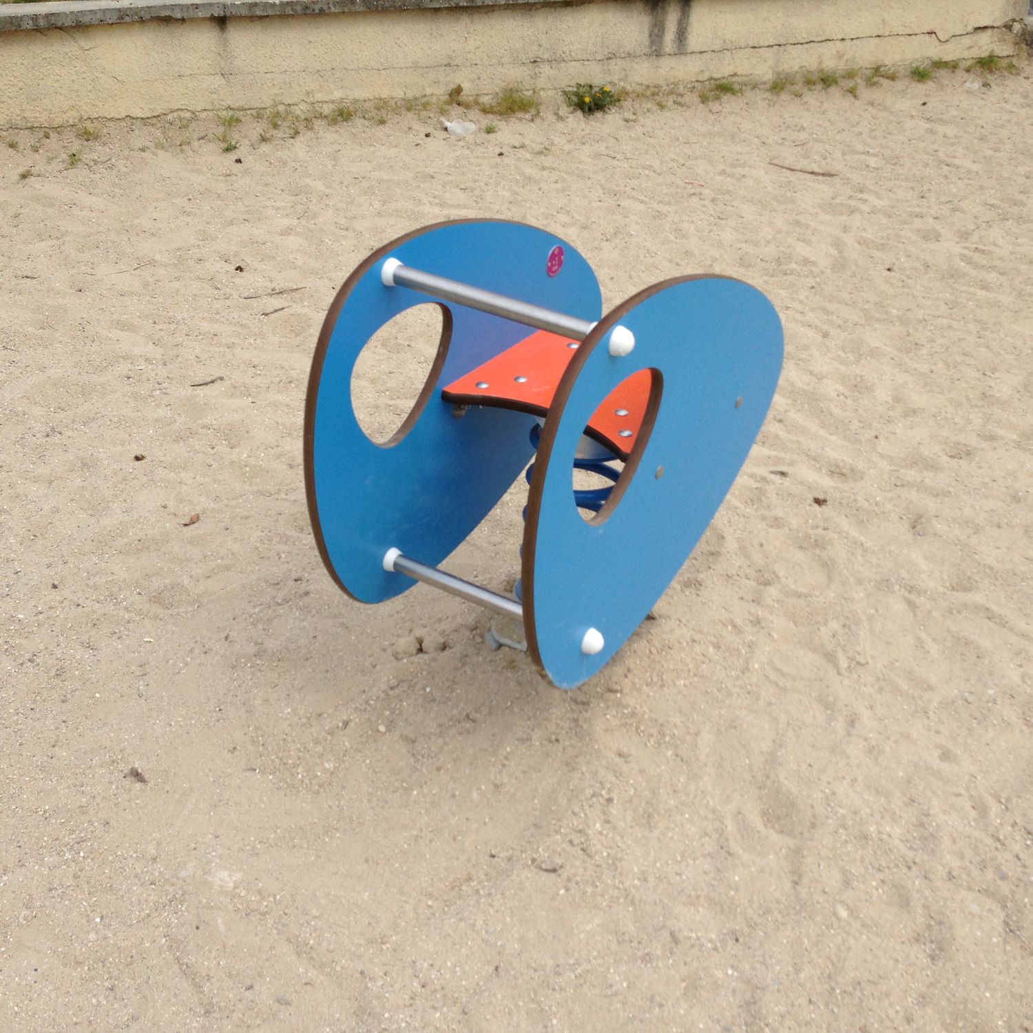 Plywood spring rocker - ATOLL : ONYX - Transalp - 1-seat