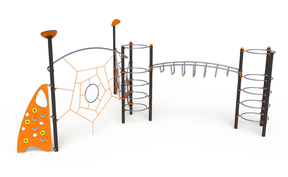 Playground climbing structure - ATOLL : HYPERNOVA - Transalp