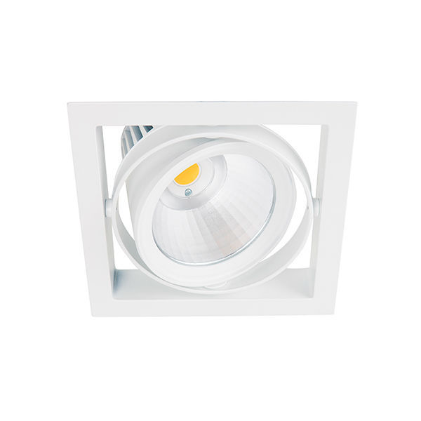 Built-in light fixture - FIRST - Metalmek Illuminazione - LED / square ...