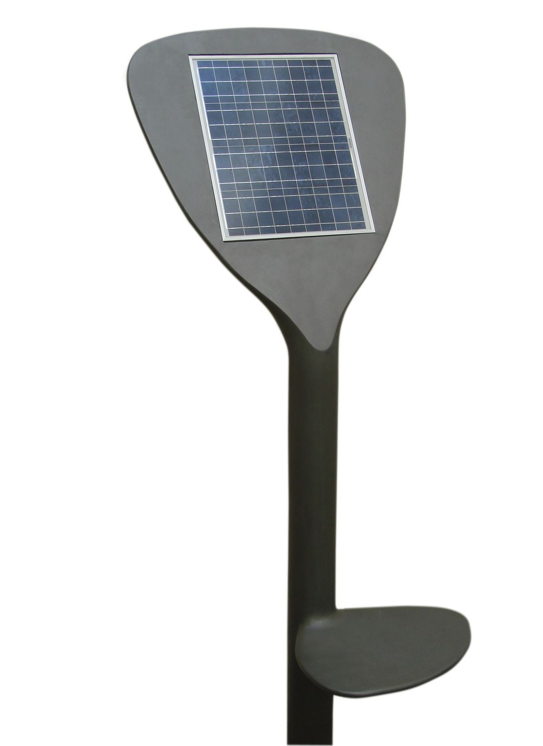 Urban lamp post - SOLAR - LARUS DESIGN - contemporary / metal / steel