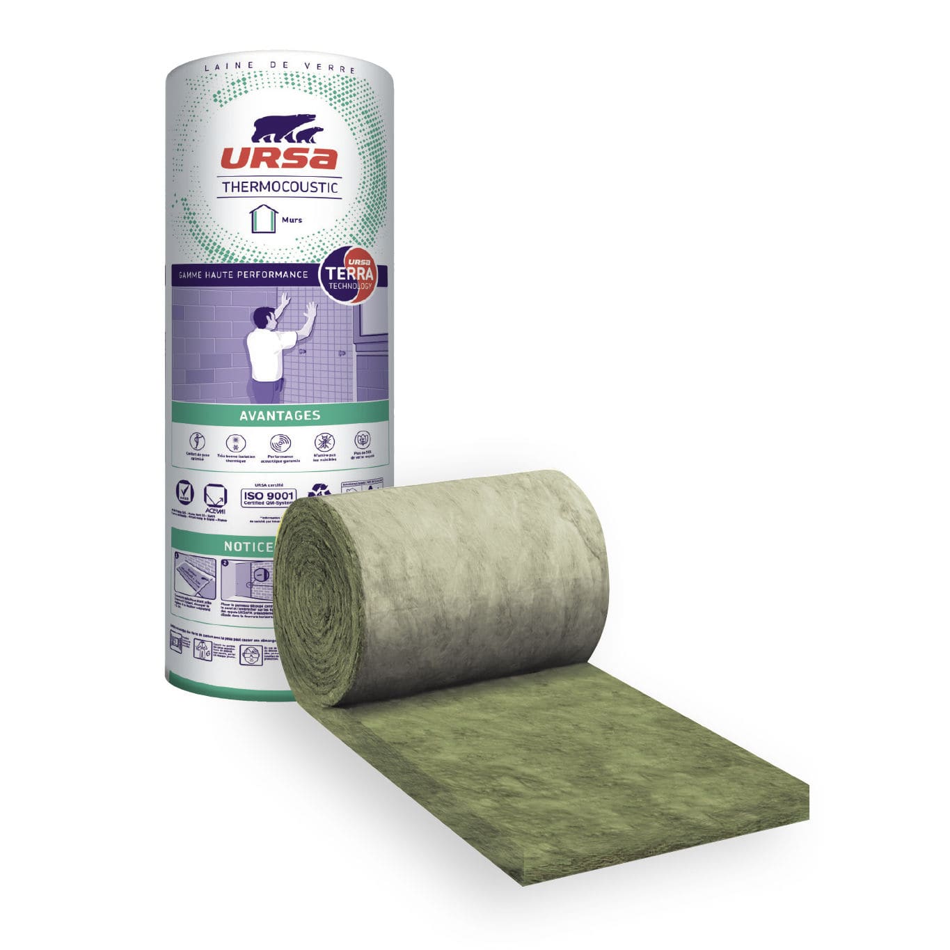 Thermal-acoustic insulation - THERMOCOUSTIC : 32/35 QY - URSA France ...