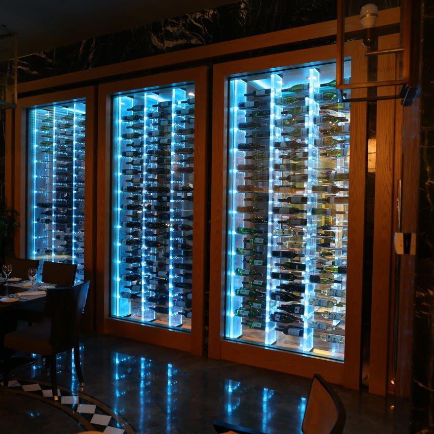 Commercial wine cellar - RADISSON BLU PERA HOTEL - Focus Wine Cellars ...