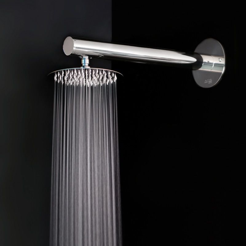 Wall-mounted shower head - BR01T - Ama Luxury Shower - round