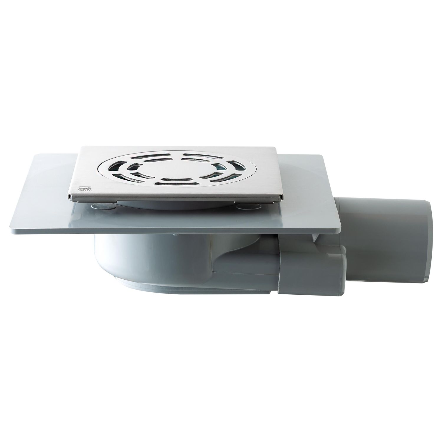 ABS floor drain - 2655.491.8 - OMP TEA - steel / bathroom / square