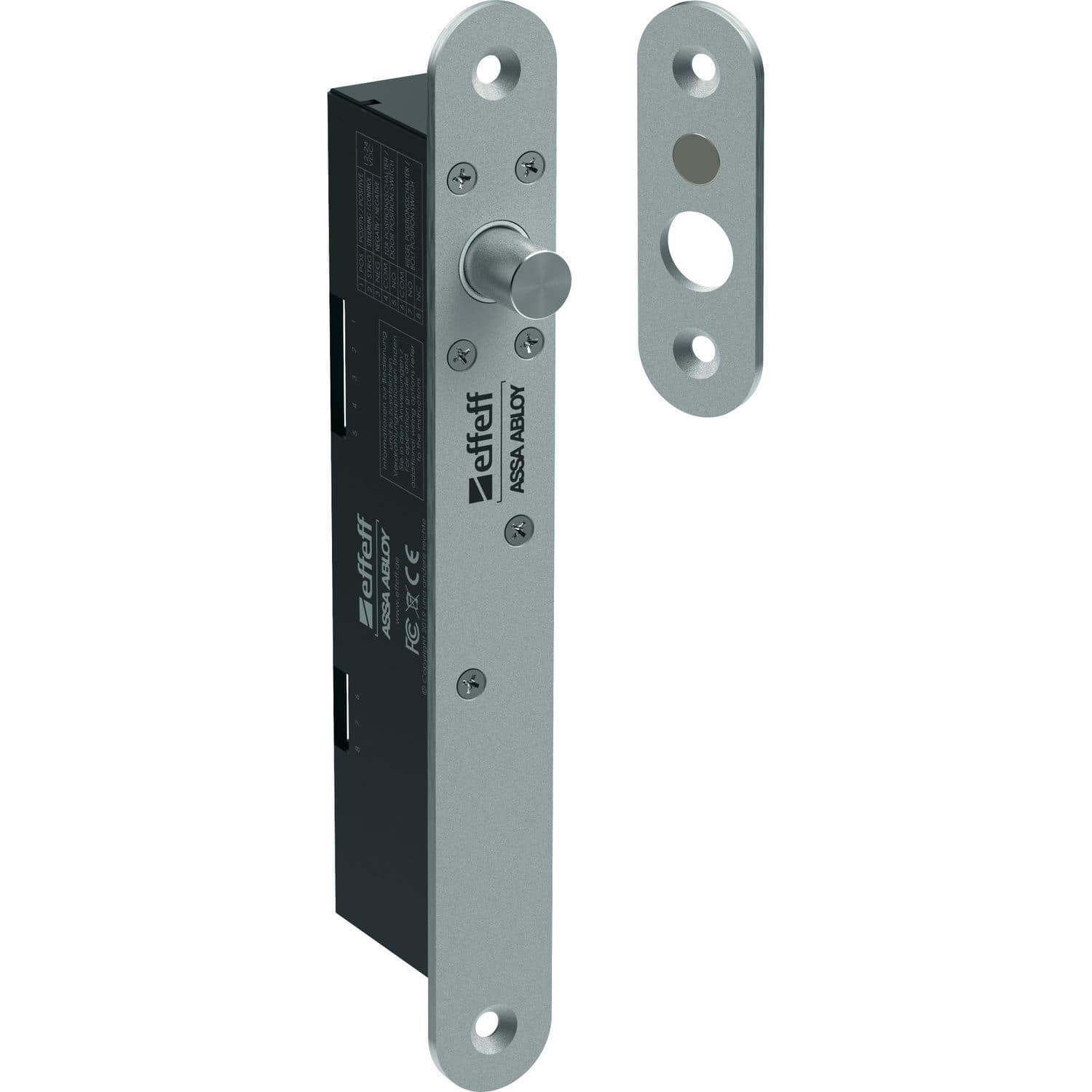 Electronic lock - 843 - Eff Eff - door / 1 point / commercial