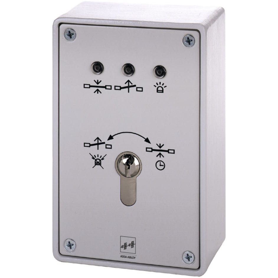 Home automation system switch - 1332 series - Eff Eff - key lock ...