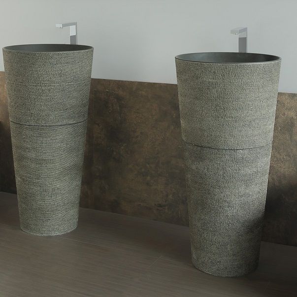 Free-standing washbasin - SONG-BLU FS - Dharma Bati Bali ,PT - natural ...