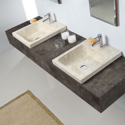 Countertop washbasin - SAYAN-CT - Dharma Bati Bali ,PT - natural stone ...