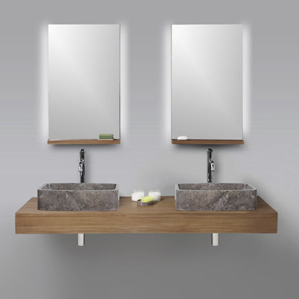 Countertop washbasin - REINA - L - Dharma Bati Bali ,PT - natural stone ...