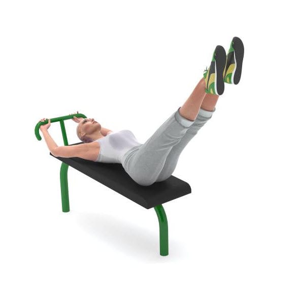 Outdoor sit-up bench - 8036745 - HAGS Aneby AB - for sports activities ...