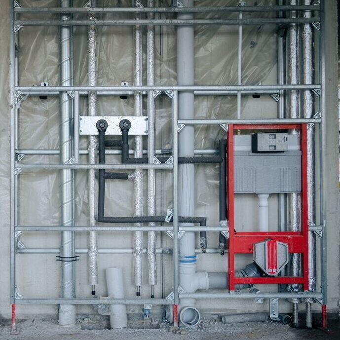 Metal profile - TECEsystem - TECE Italia - for partition wall / bathroom