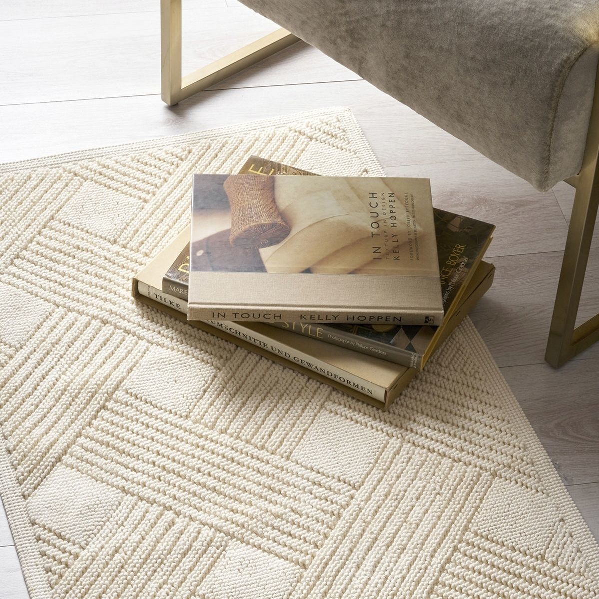 Contemporary rug - INTRECCIO - MASTRO RAPHAEL - striped / geometric ...