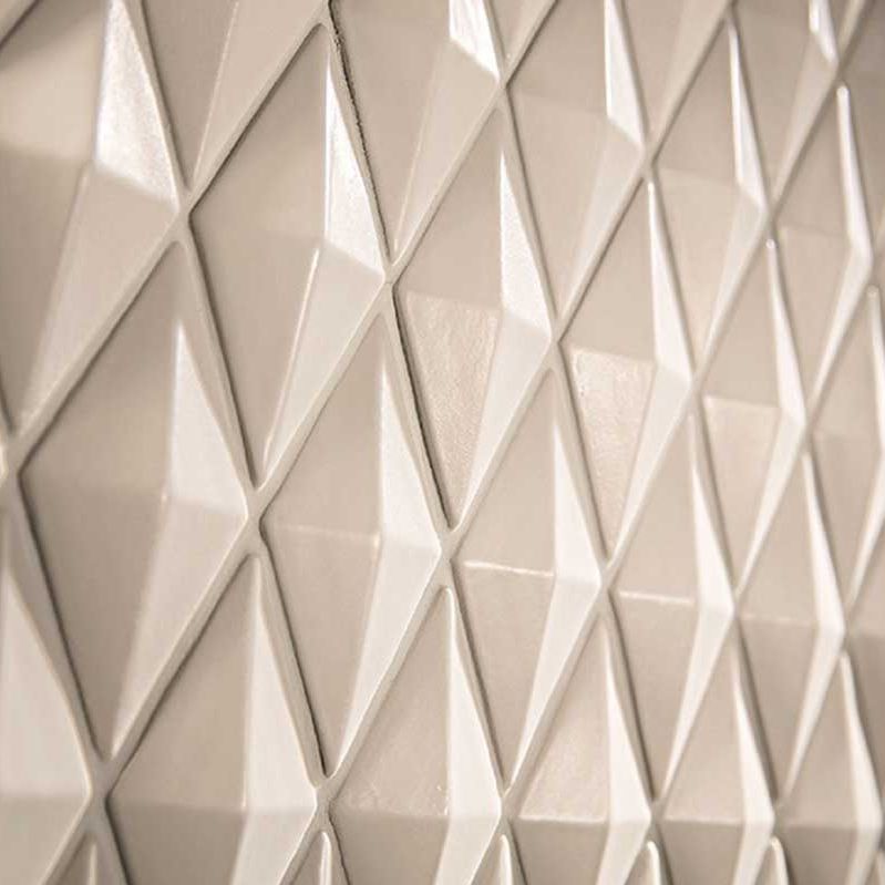 3D mosaic tile - DIAMOND - Arezia - ceramic / high-gloss / matte