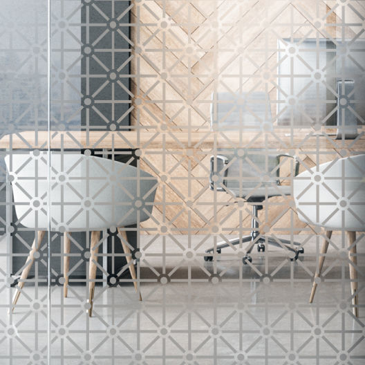 Glass decorative film - INT 930 - REFLECTIV WINDOW FILMS - window / for ...