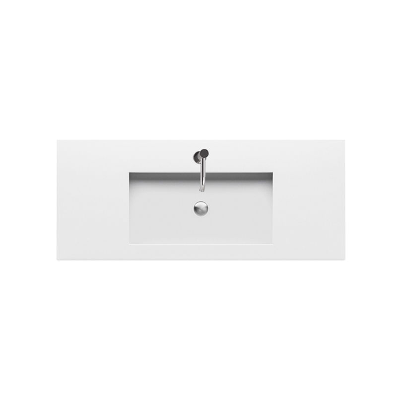 Integrated washbasin - DONATELLO FREE - Inda - marble / with counter ...
