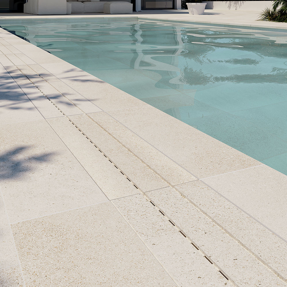 Porcelain stoneware swimming pool coping - CANARIAS - Cerámica Mayor ...