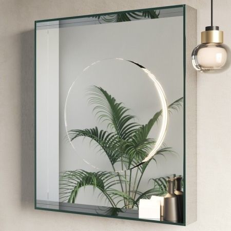 Wall-mounted bathroom mirror - INSIDE - Rexa Design - contemporary / vertical / vertical