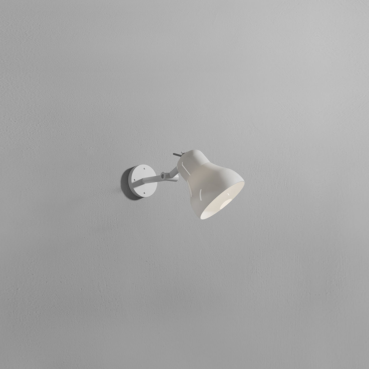 Contemporary wall light - Arm mini - Rexa Design - indoor / metal / glass