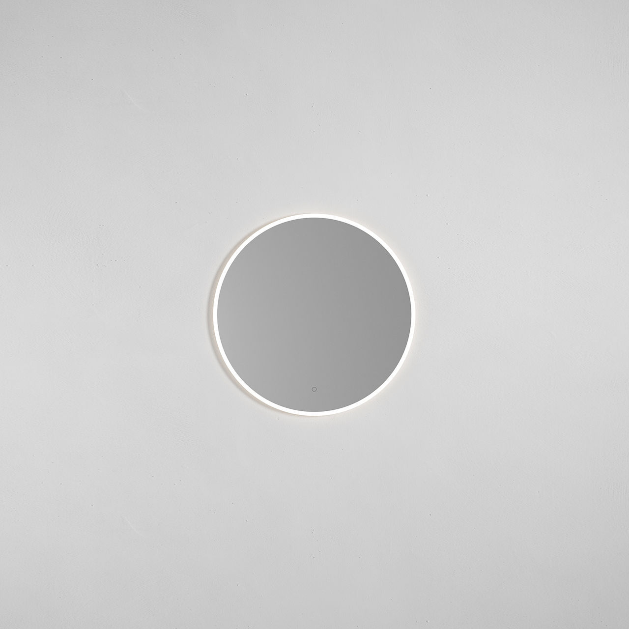 Wall-mounted mirror - Dot - Rexa Design - contemporary / round / white