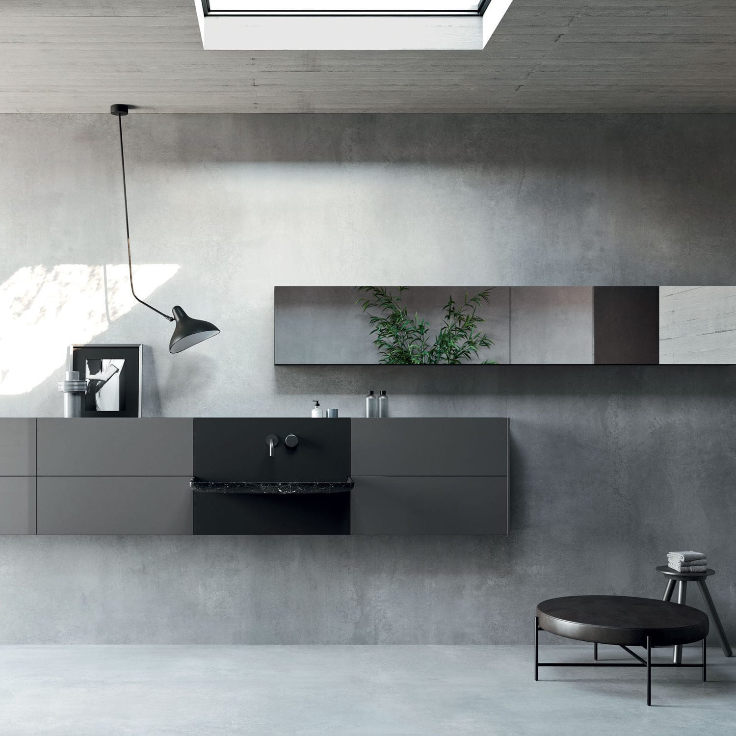 Wall-mounted mirror - Flap - Rexa Design - contemporary / rectangular ...