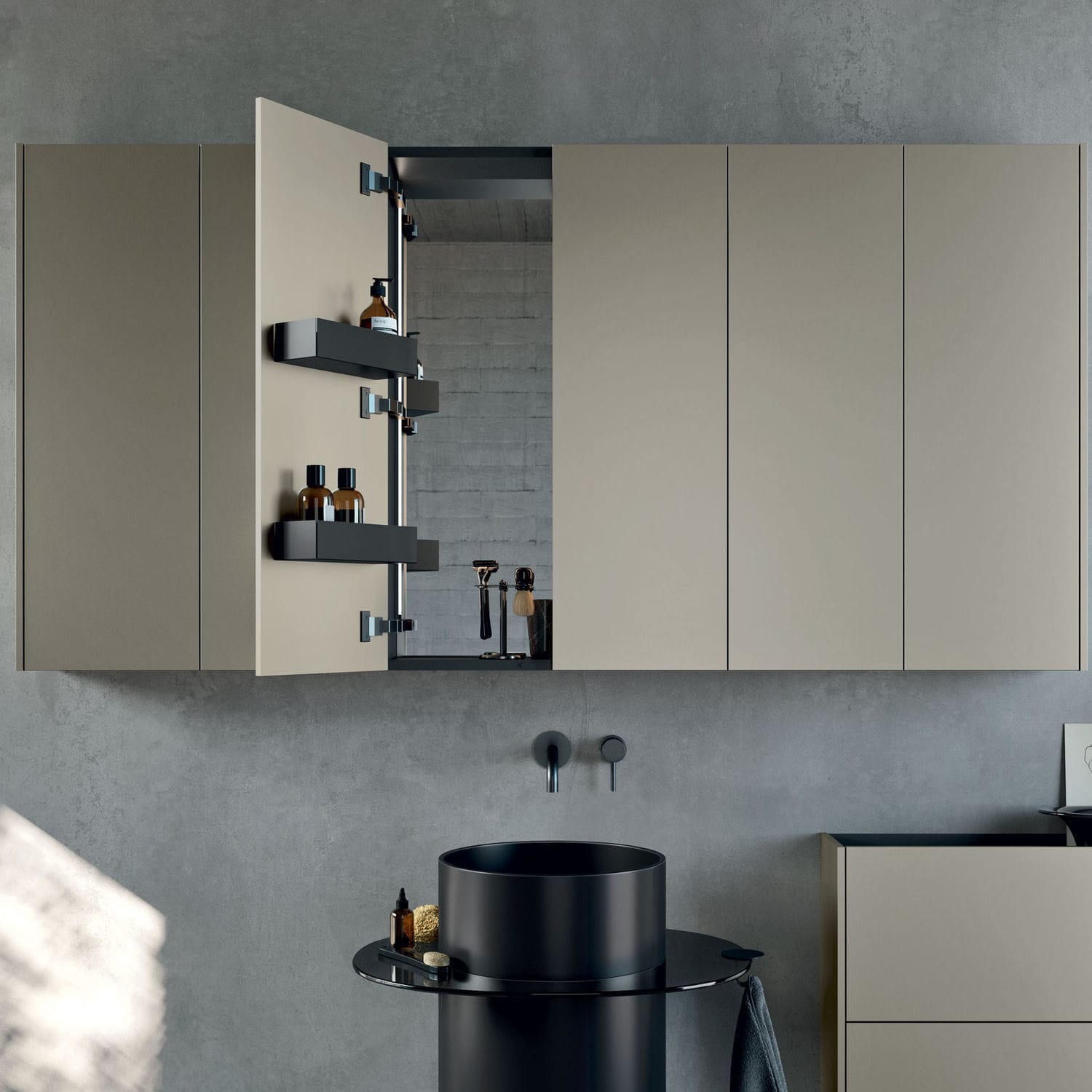 Wall-mounted mirror - Vision - Rexa Design - contemporary / rectangular ...