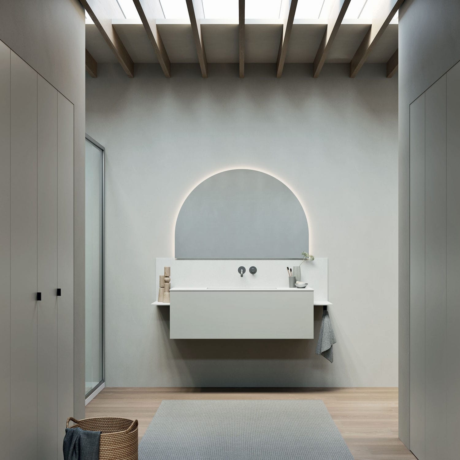 Wall-mounted mirror - Sunset - Rexa Design - contemporary ...