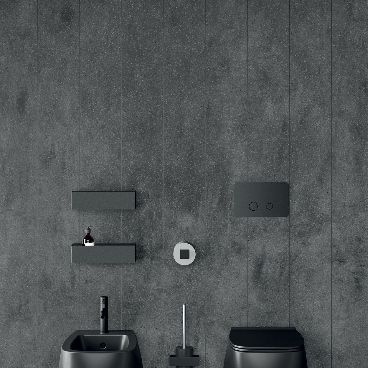 Electronic toilet flush - Rexa Design - home