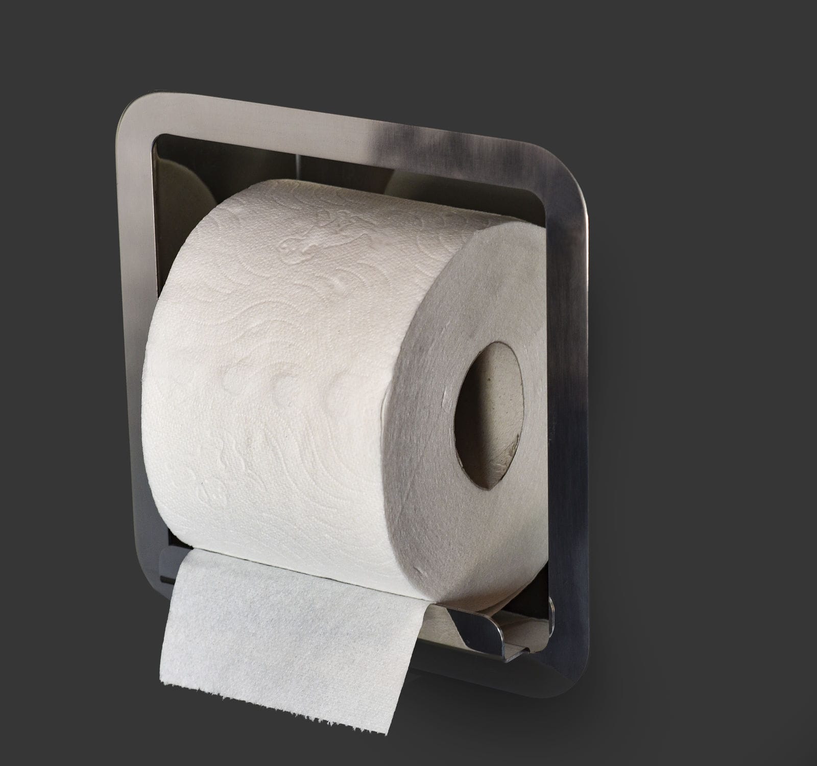 Built-in toilet roll holder - TINO TR02 - Componendo - steel / home