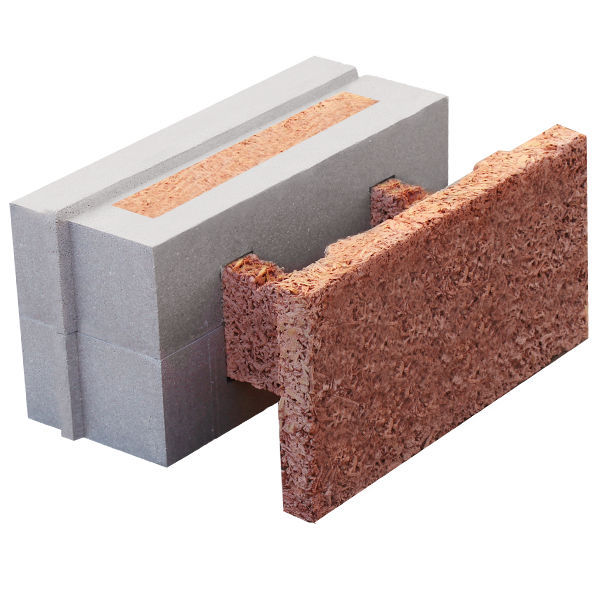 Expanded polystyrene (EPS) formwork block - HI 37.5/15+18.5 - FIXOLITE ...