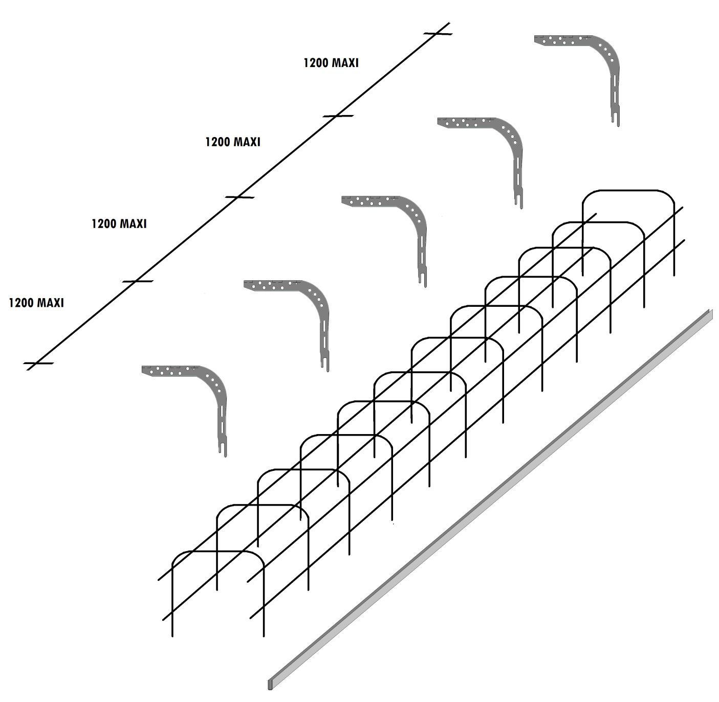 Roll-up shutter lintel - FIXOLITE