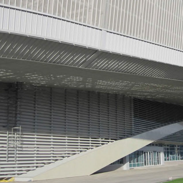 Aluminum solar shading - ADLER ICE SCATING ARENA - Arconic ...