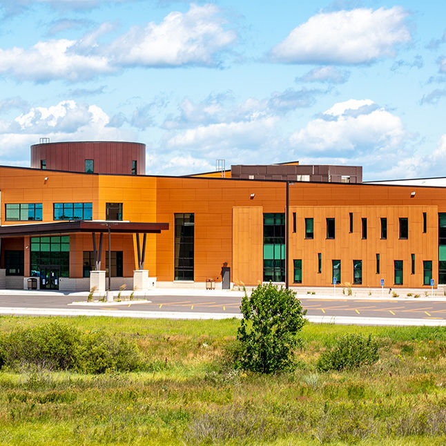 Panel cladding - MILLE LACS DISTRICT 1 HEALTH CENTER - Arconic ...