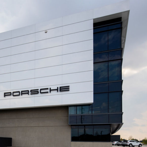 Panel cladding - PORSHE CARS NORTH AMERICA HEADQUATERS - Arconic ...