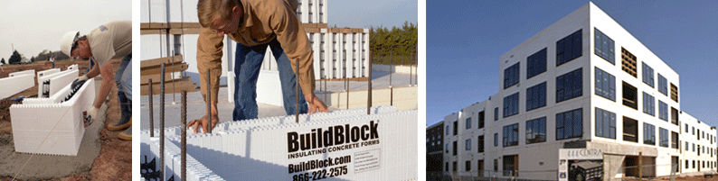 Polystyrene formwork block - BUILDBLOCK™ - BuildBlock ICFs - for walls ...