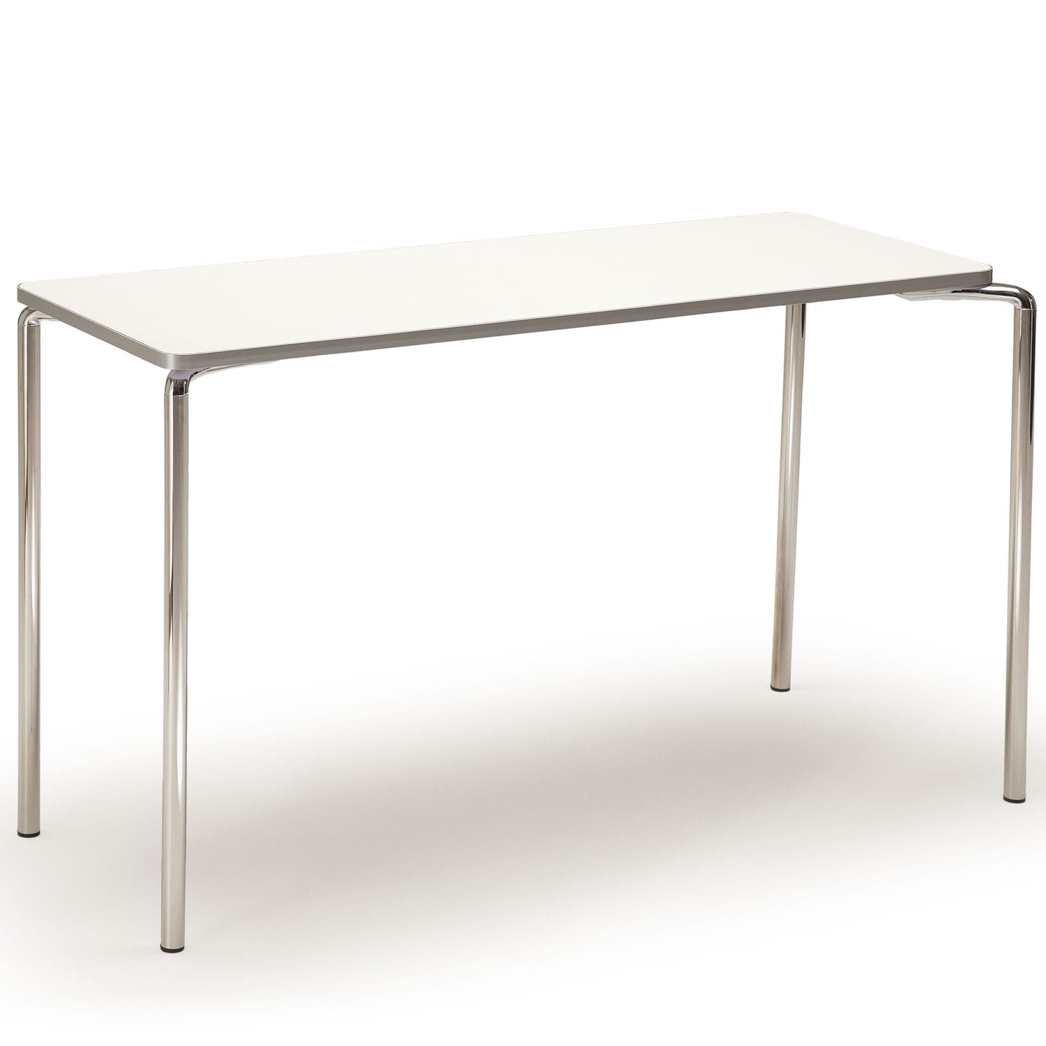 Contemporary table - CLIP - FORAFORM AS - HPL / metal base / rectangular