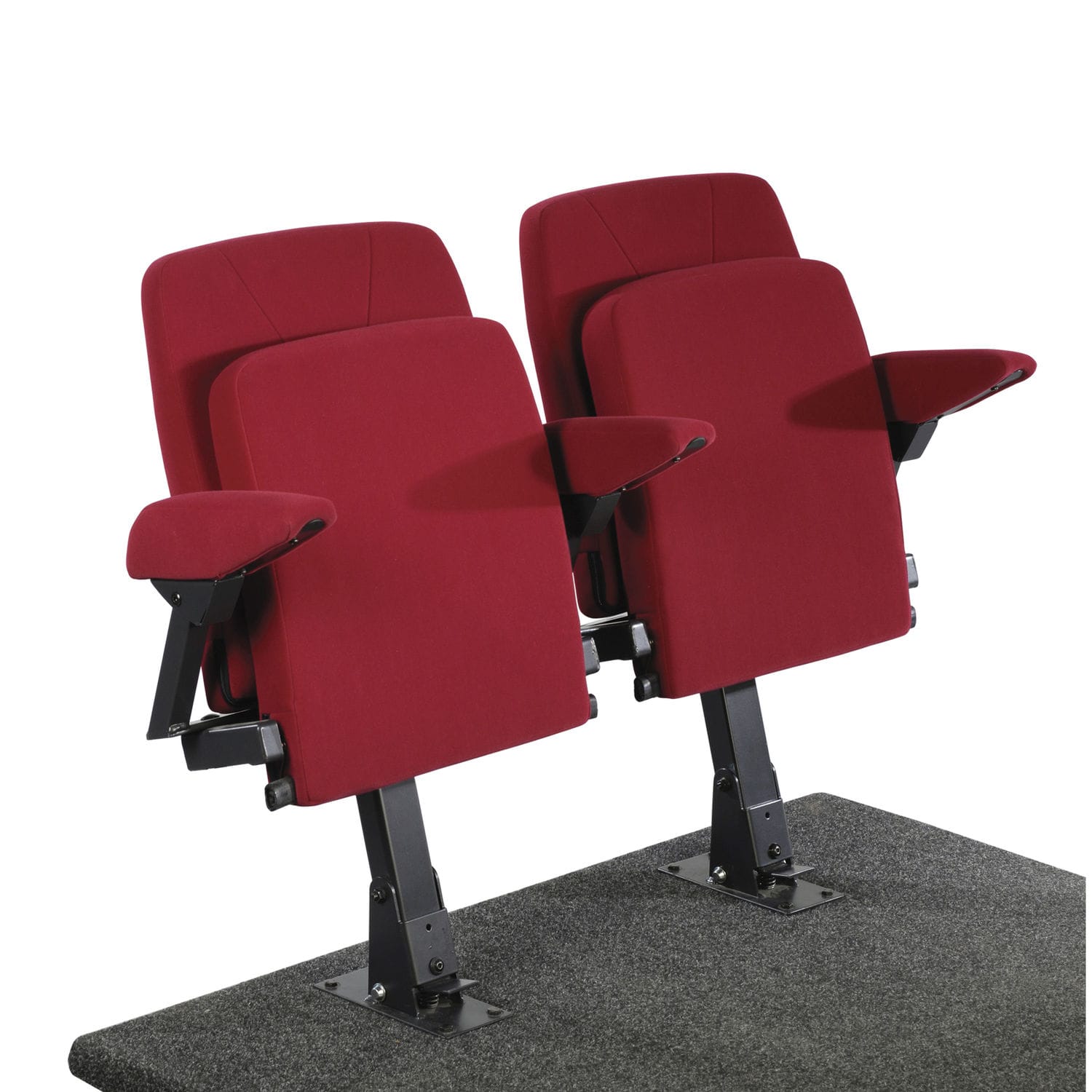 Contemporary auditorium seat - GALANT - FORAFORM AS - fabric ...