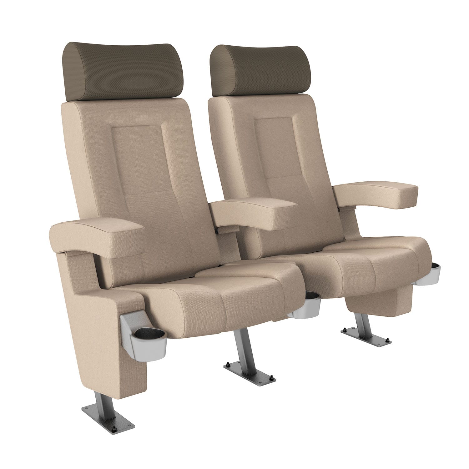 Fabric cinema seating - PARAGON 918 - FORAFORM AS - commercial / brown ...