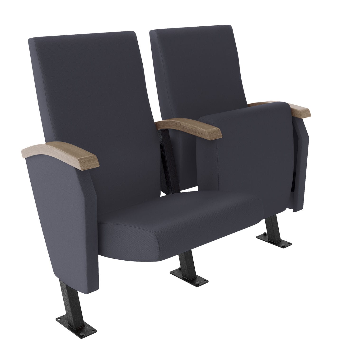 Fabric cinema seating - BEAUFORT - FORAFORM AS - commercial / blue ...