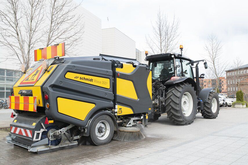 Truck-mounted sweeping machine - WASA 300+ - Aebi Schmidt - suction ...