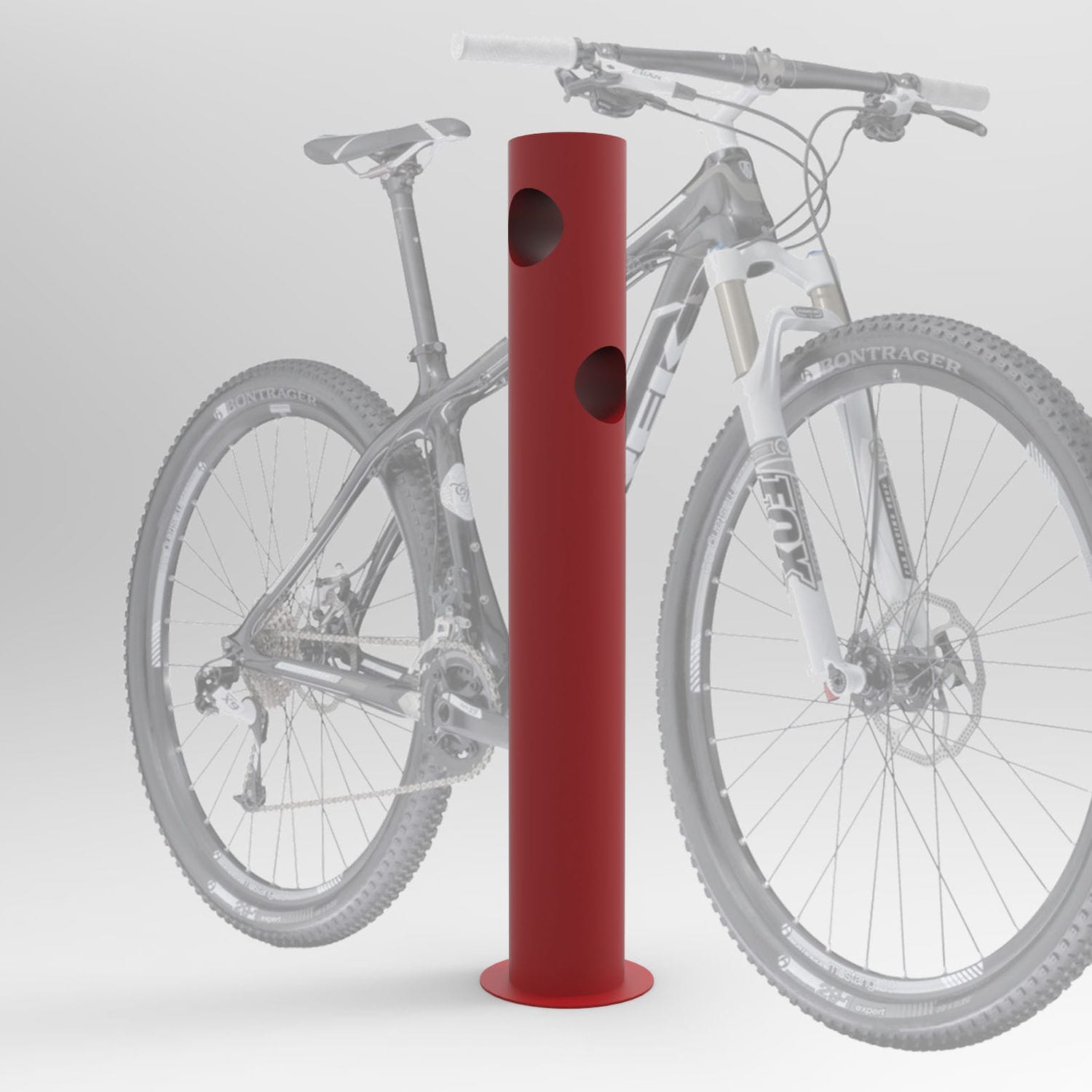 Floor-mounted bike rack - KURT - CITYSì - for public space / steel ...