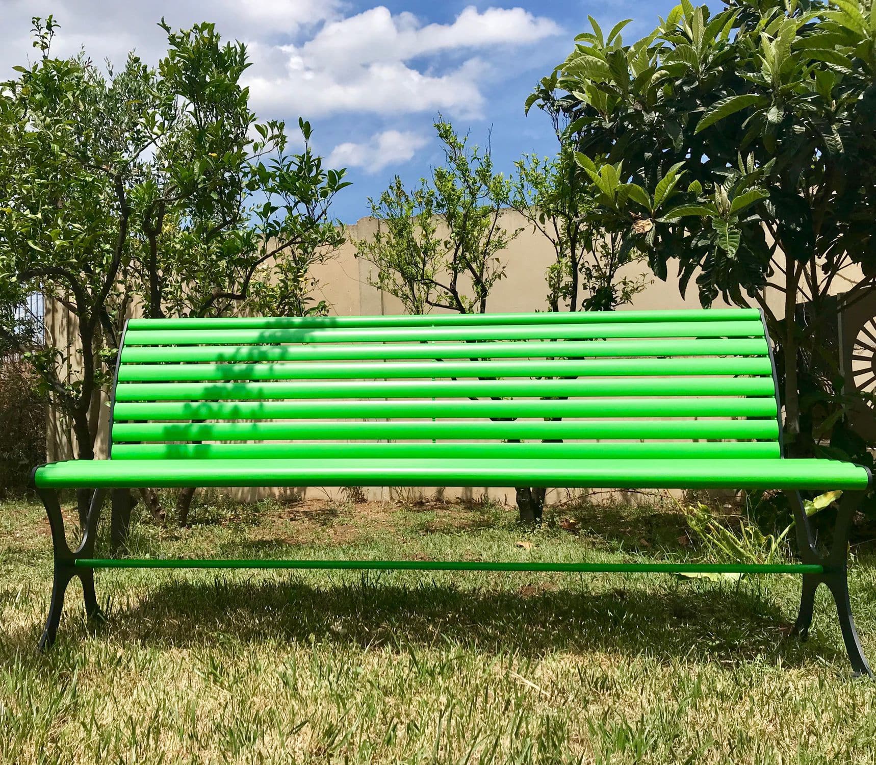 Contemporary public bench - GRACE - CITYSì - steel / galvanised steel ...