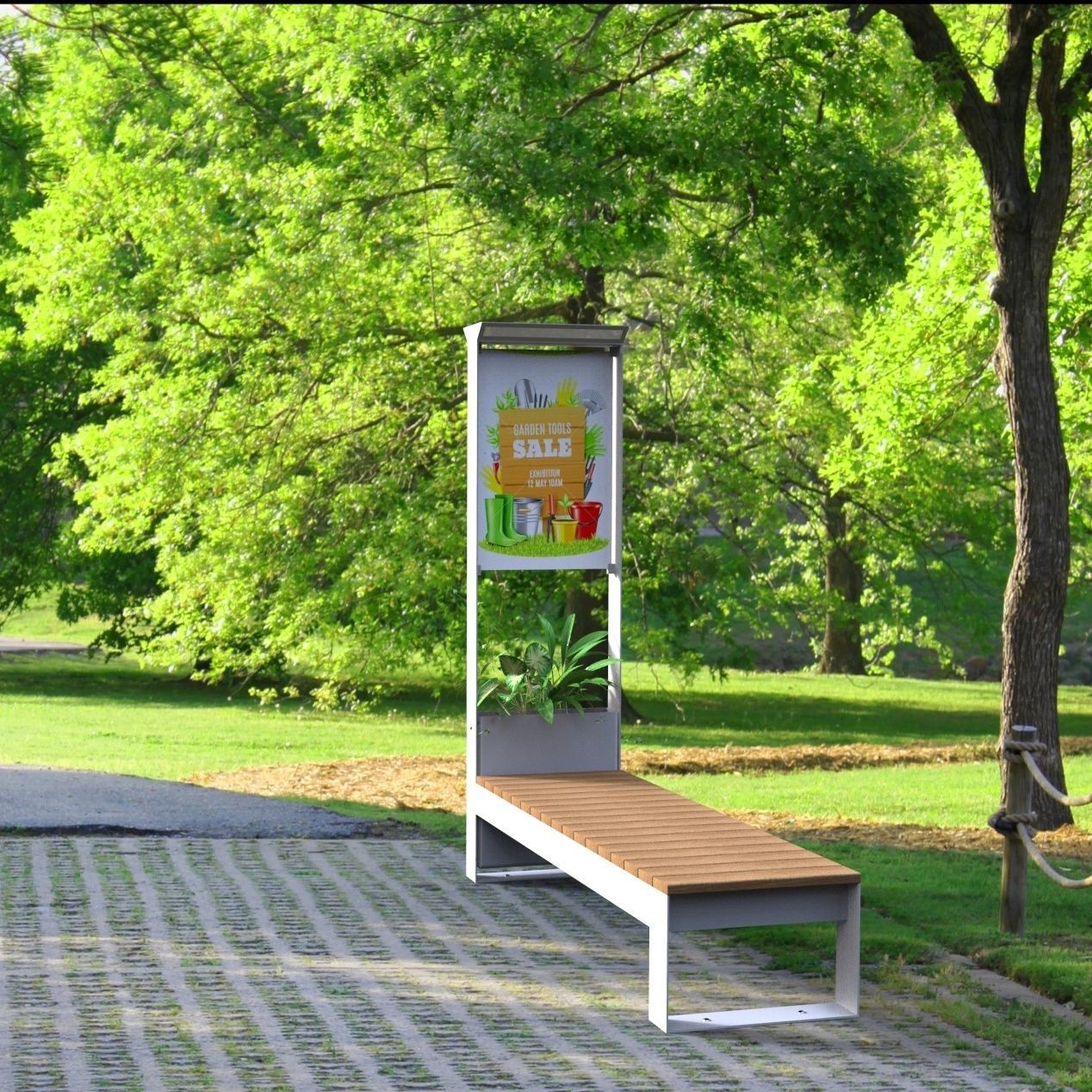 Signage totem - APULIA - CITYSì - advertising / LED / illuminated