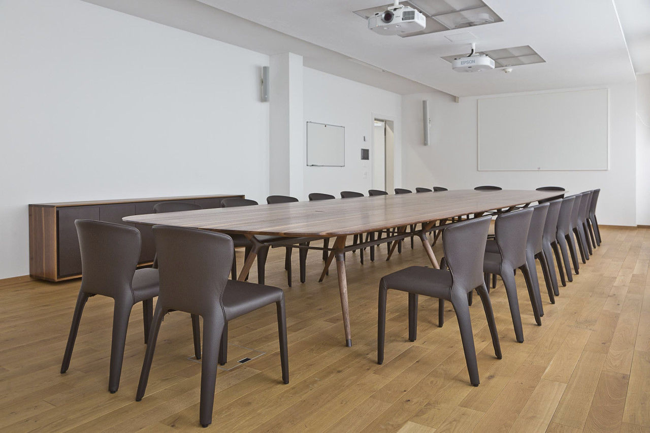 Contemporary conference table - X2 - Mobimex - solid wood / rectangular ...