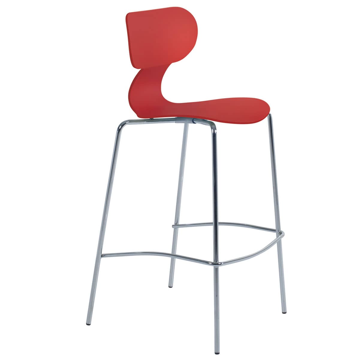 Contemporary bar chair - YUGO-B - PAPATYA - outdoor / indoor / metal