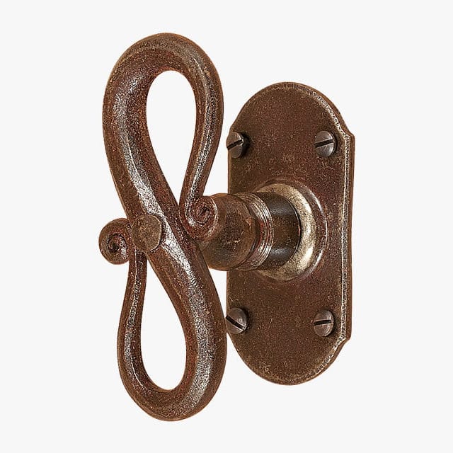 Window handle - FM 009 - IL Forgiato - wrought iron / traditional / home