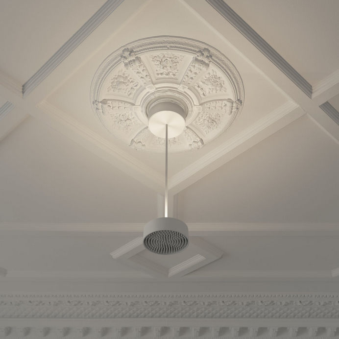 Pendant lamp - W224 ALTO - Wastberg - cast aluminum / glass / polycarbonate