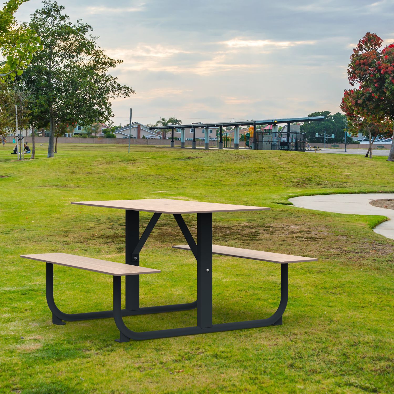 Contemporary table and bench set - SYMPHONIE EXTREME - ROSSIGNOL ...