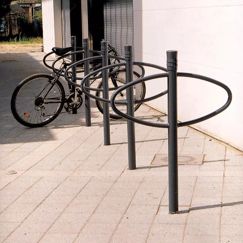 Floor-mounted bike rack - VESTA D70 - Concept Urbain - for public space ...