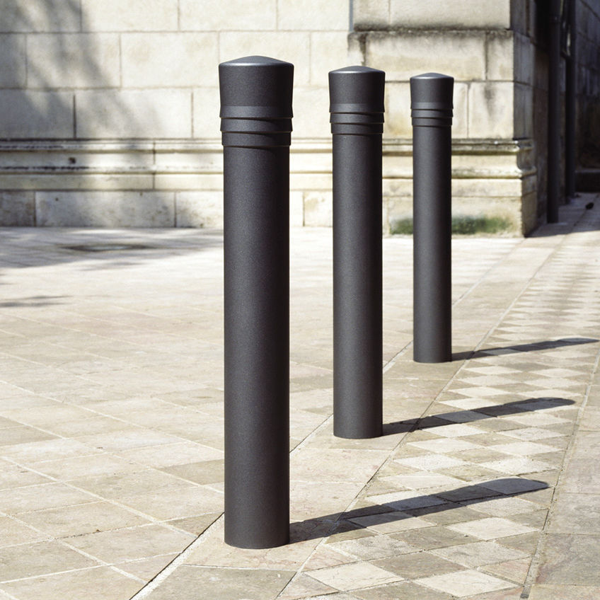 Security post - VESTA D130 - Concept Urbain - aluminum / steel ...